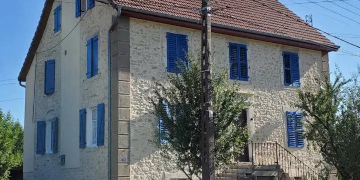 Maison avec pierres apparentes - Cabete Façades